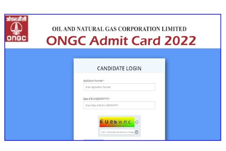 ONGC Junior Firemen Admit Card 2022 Download Hall Ticket - All Jobs For You