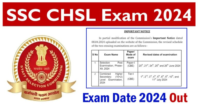 SSC CHSL (10+2) Exam Date 2024 Out Tier-I (CBE) Admit Card, Exam ... SSC CHSL (10+2) Exam Date 2024 Out Tier-I (CBE) Admit Card, Exam ...