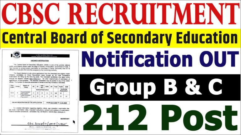 CBSE Superintendent And Junior Assistant Recruitment 2025 Group B & C ... CBSE Superintendent And Junior Assistant Recruitment 2025 Group B & C ...